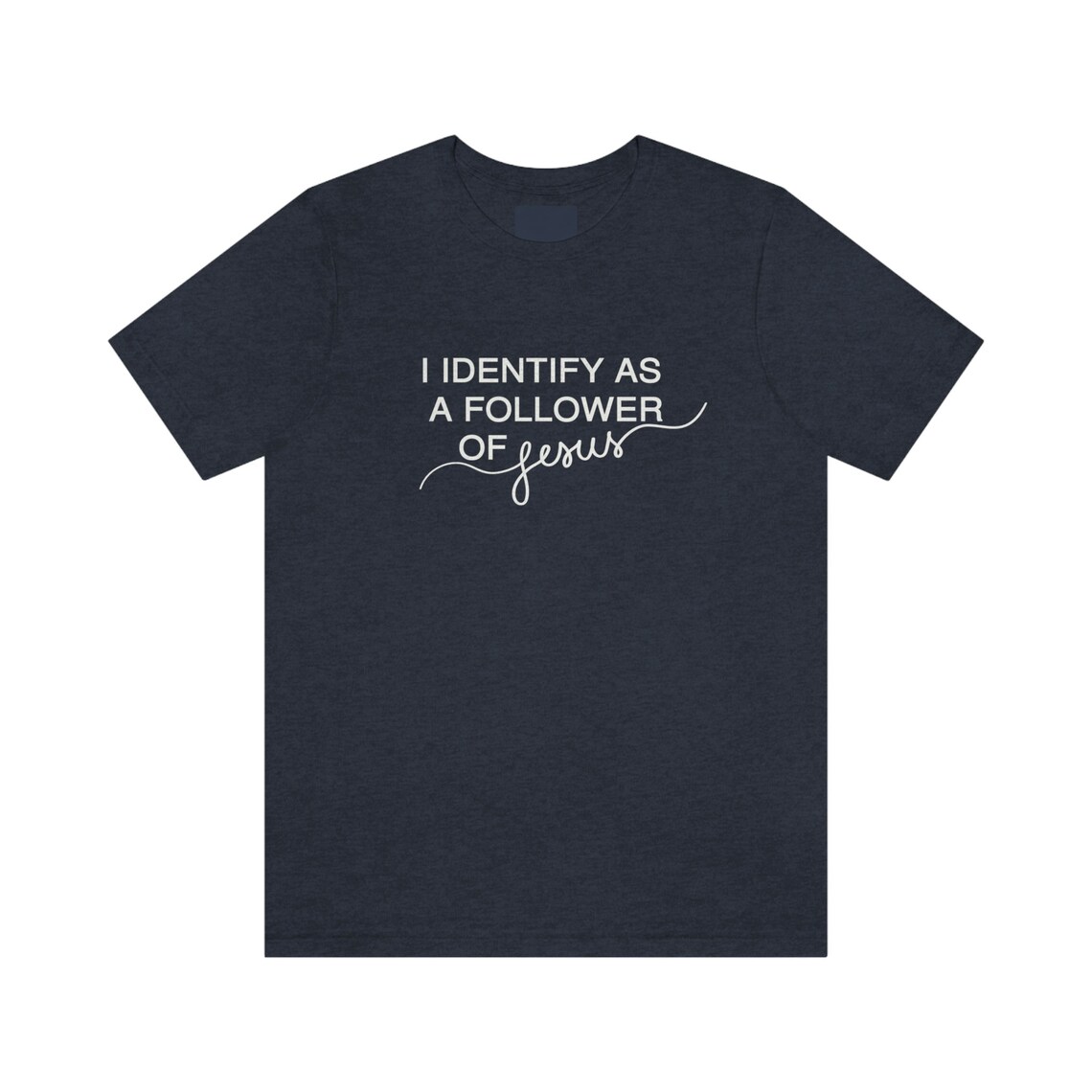 I Identify as a Follower of Jesus Shirt - Jesus Shirt, Gift for Her ...