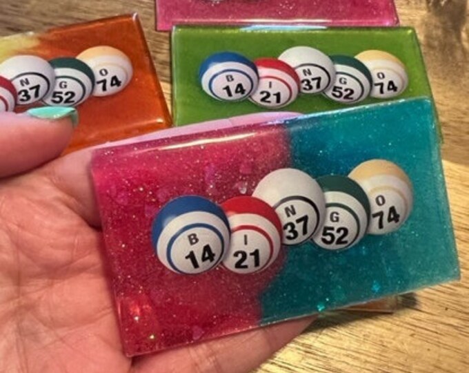 Candy Color Bingo Markers Strip Waiters - Etsy