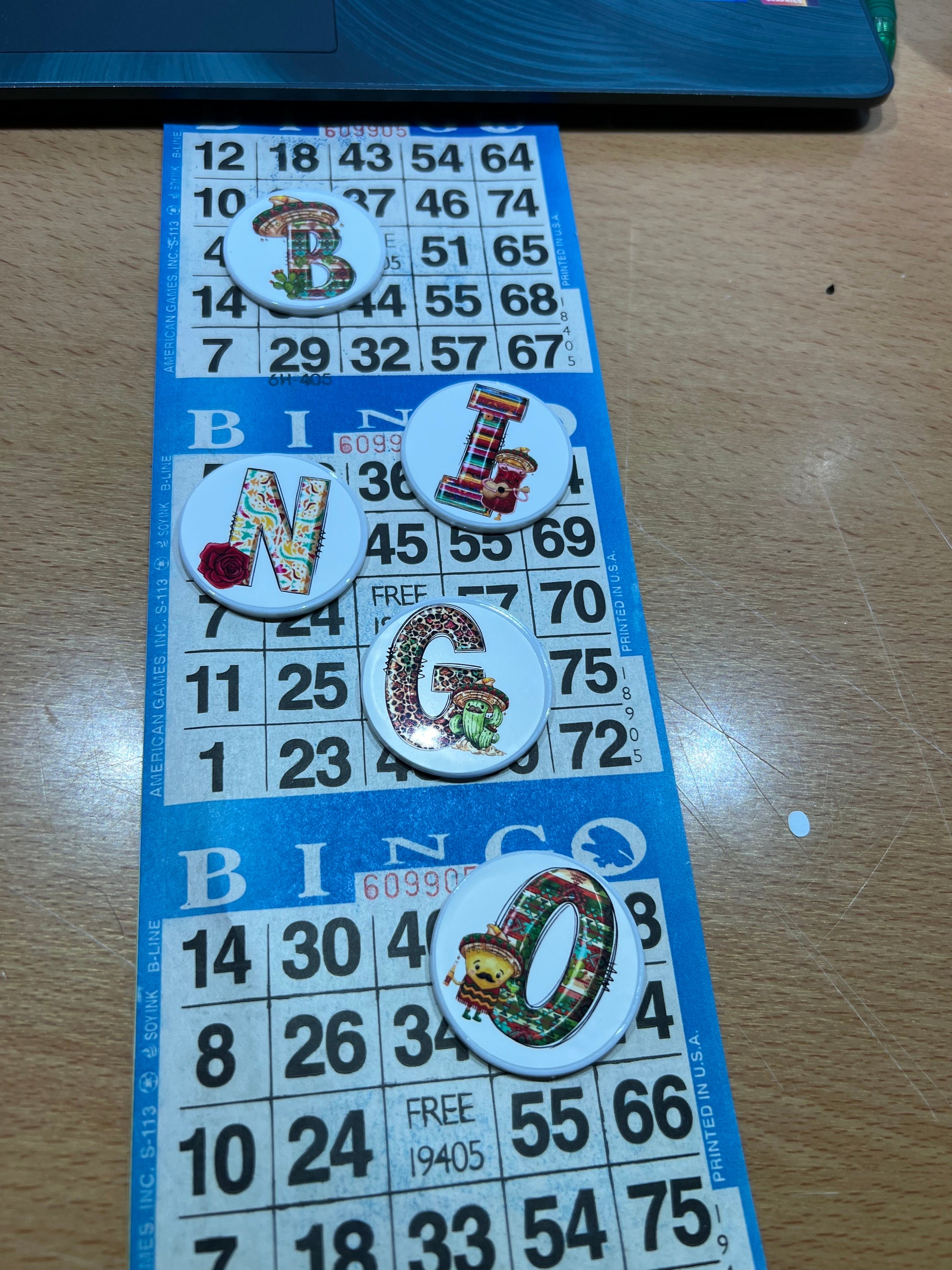 Cinco De Bingo BINGO Waiters or Bingo Covers - Etsy