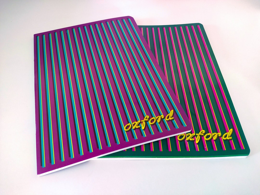 Vintage Oxford Italian Notebooks From the 80s A5 Squares - Etsy