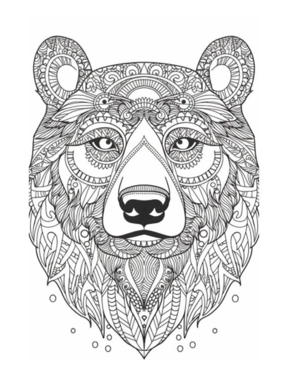 Advanced Animal Coloring Pages