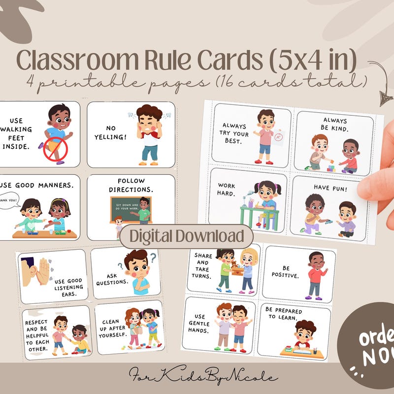 Classroom Rules - Etsy