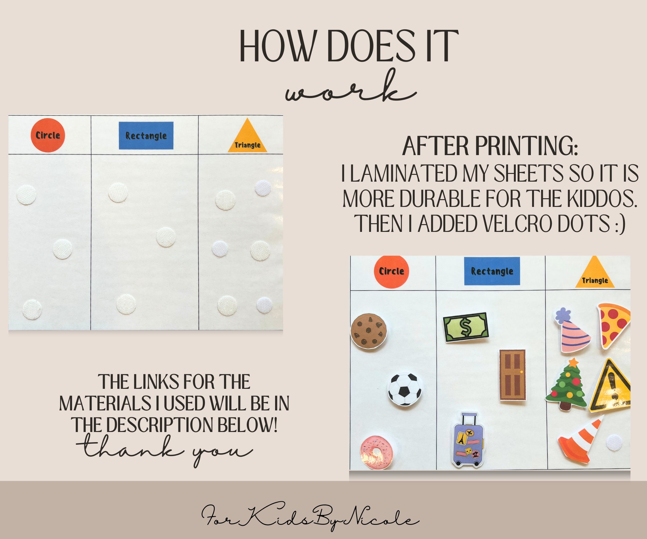 Shape Sorting Activity Preschool Printables Learning Shapes - Etsy