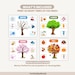 Seasons Matching Activity for Kids: Educational Game (digital Download ...
