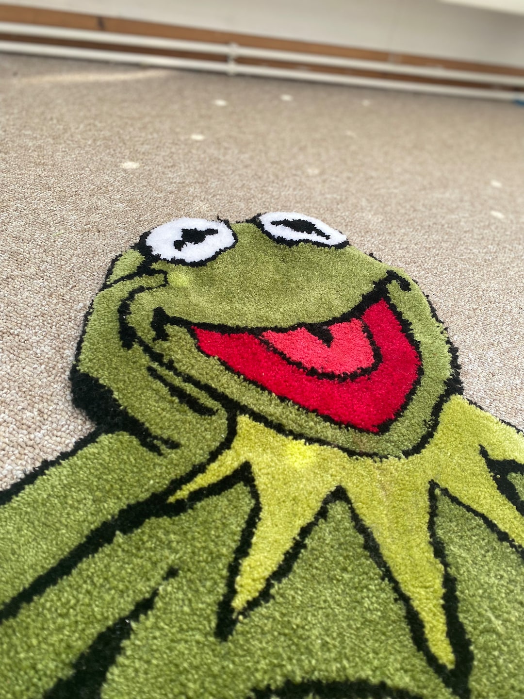 Kermit Rug - Etsy