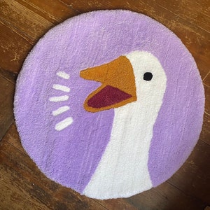 Silly Goose Rug - Etsy