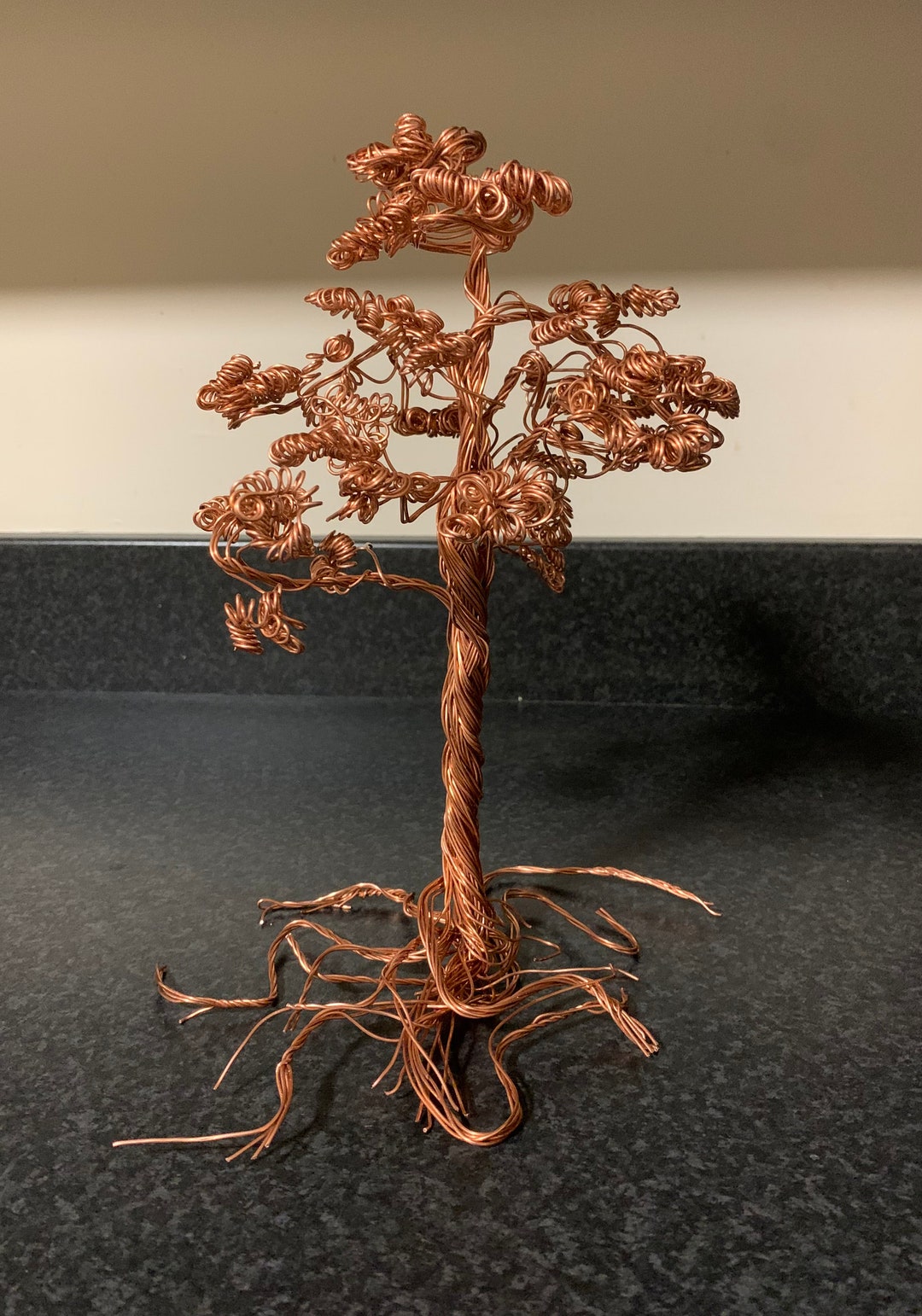 Copper Bonsai Tree Hand Made - Etsy