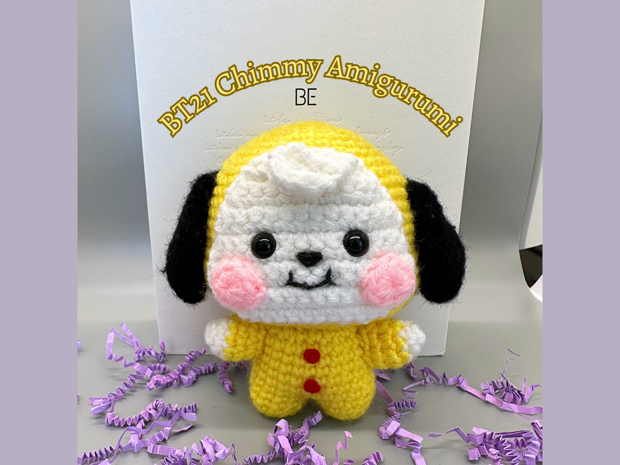 Crochet BTS JIMIN / BT21 Chimmy Amigurumi - Etsy
