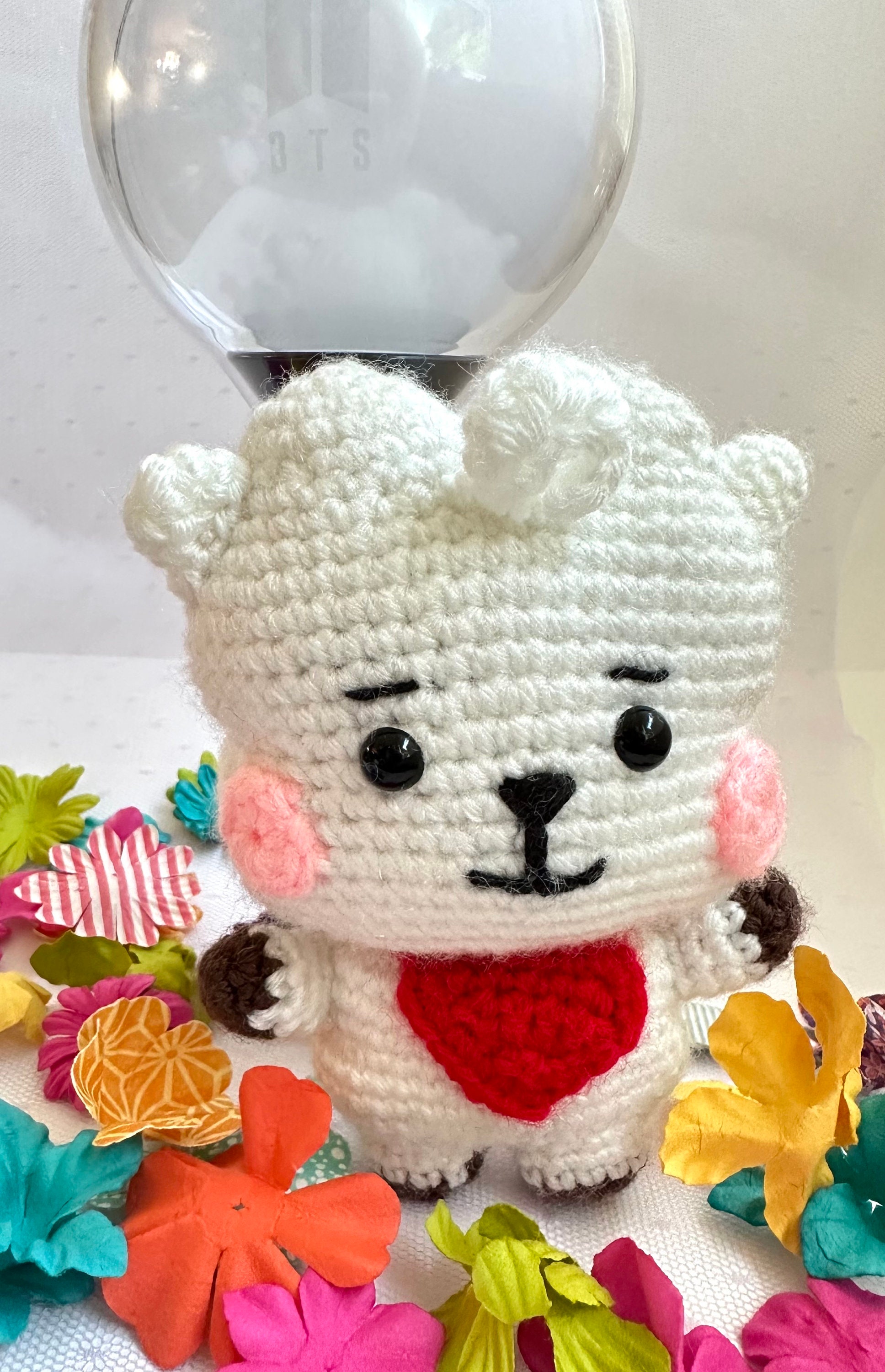 Crochet BTS JIN / BT21 RJ Amigurumi - Etsy