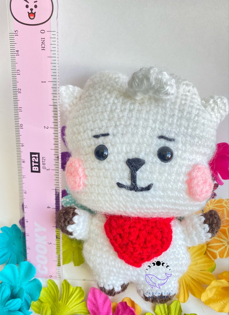 Crochet BTS JIN / BT21 RJ Amigurumi - Etsy