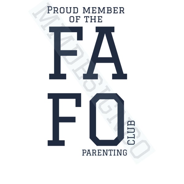 Proud member of fafo png - Etsy España
