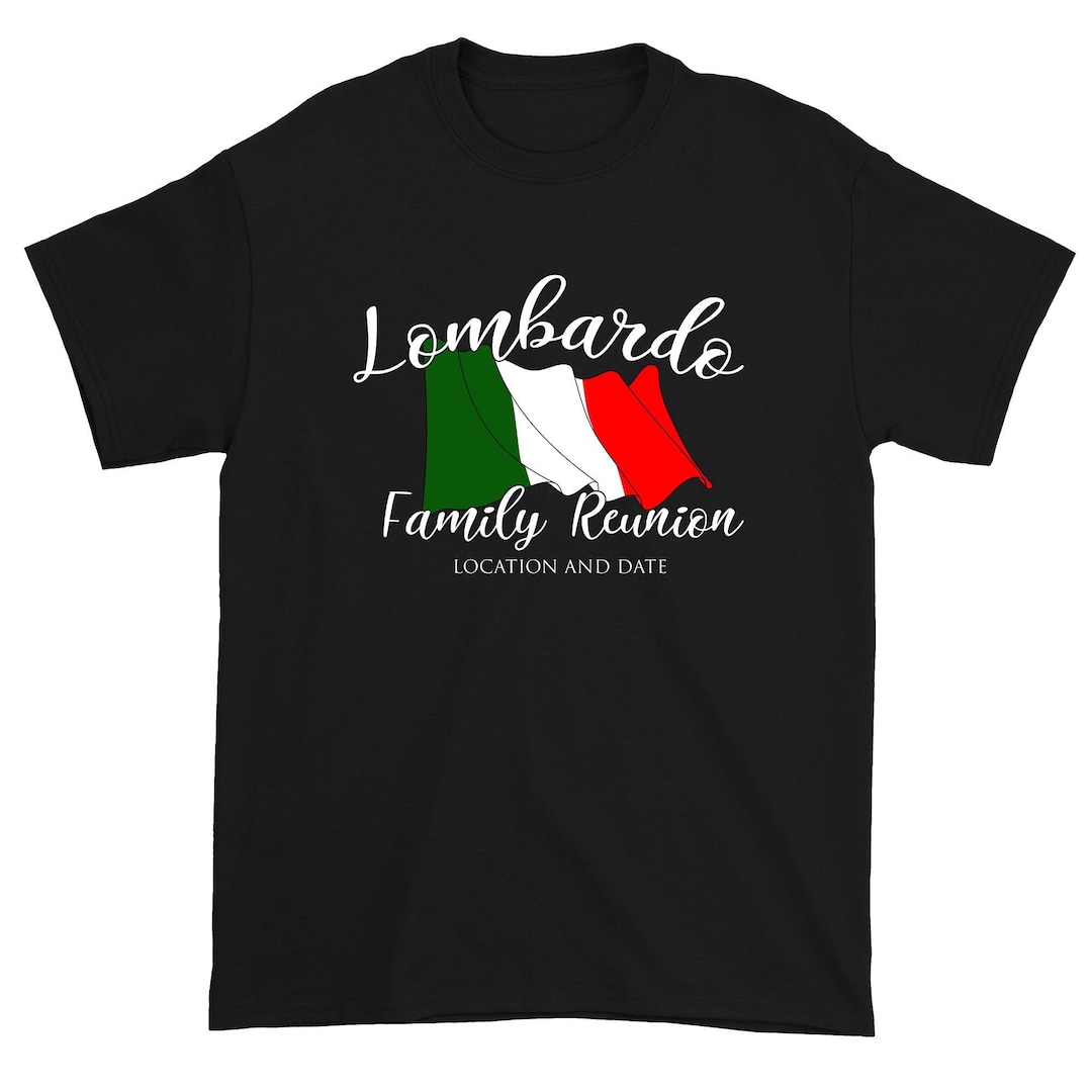 Italian Family Reunion - Customized - Men Women Kids Baby - Bulk ...