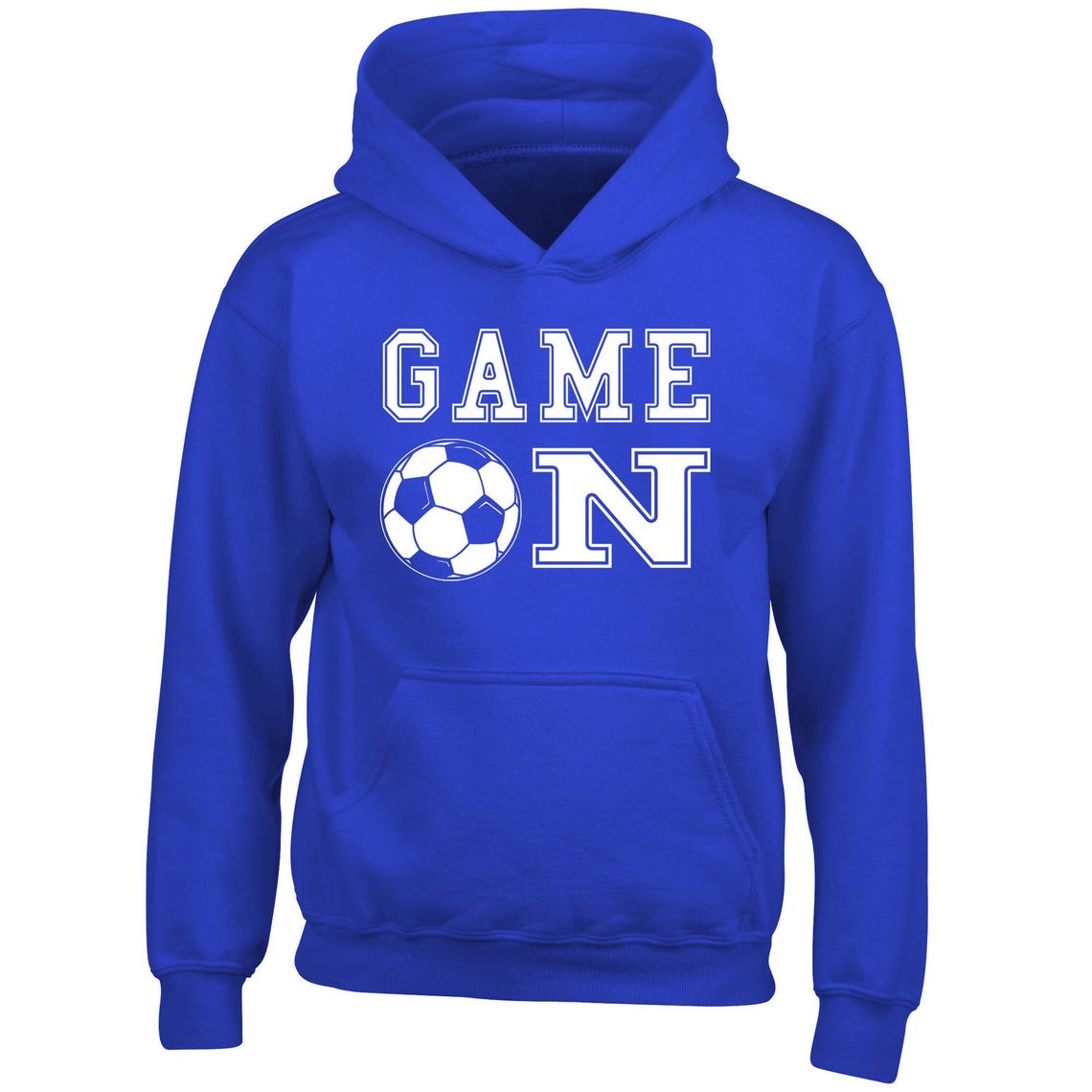 Game on Soccer Boys Girls Kids Hoodie - Etsy
