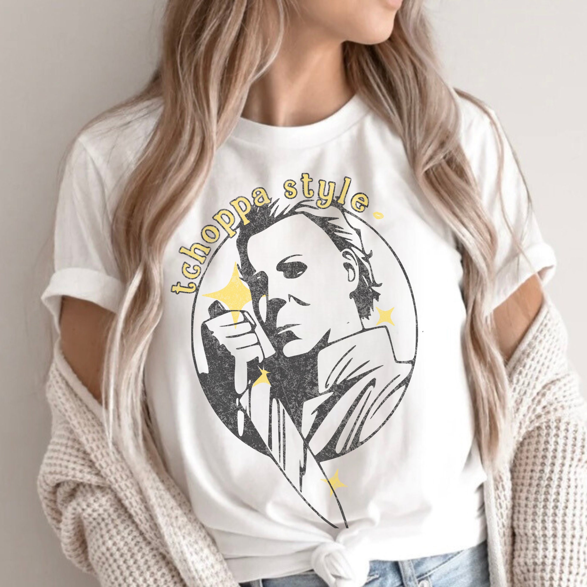 Who Dat Black and Gold Halloween Michael Myers T-Shirt, Tchoppa Style ...