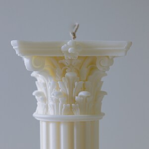 Classic Greek Roman Column Candle, Decorative Modern Candle, Gift for ...