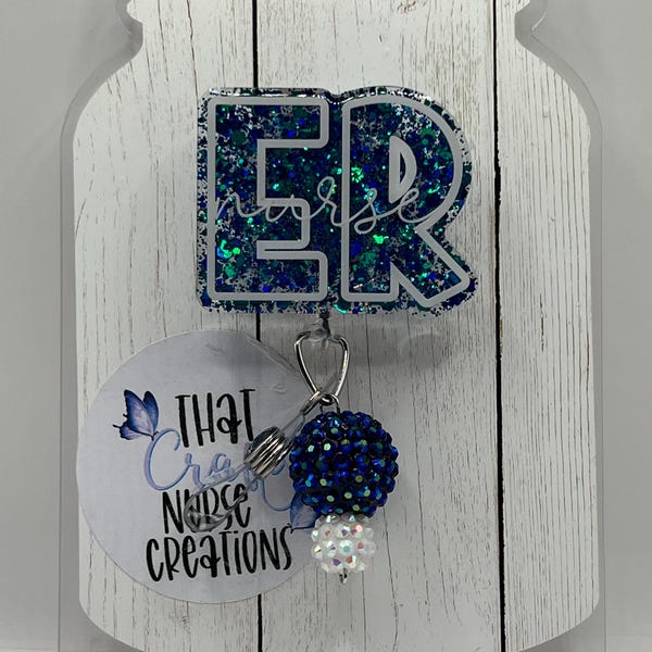 Er Nurse Badge Reel - Etsy