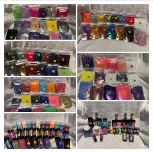 6 Piece Glitter Leopard Print Office Supply Set, Resin Scissors, Resin ...