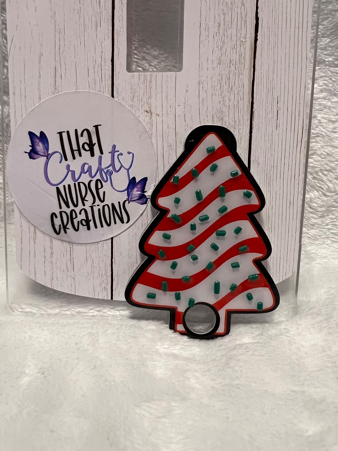 Little Debbie Christmas Tree Cake Cup Topper Little Debbie - Etsy