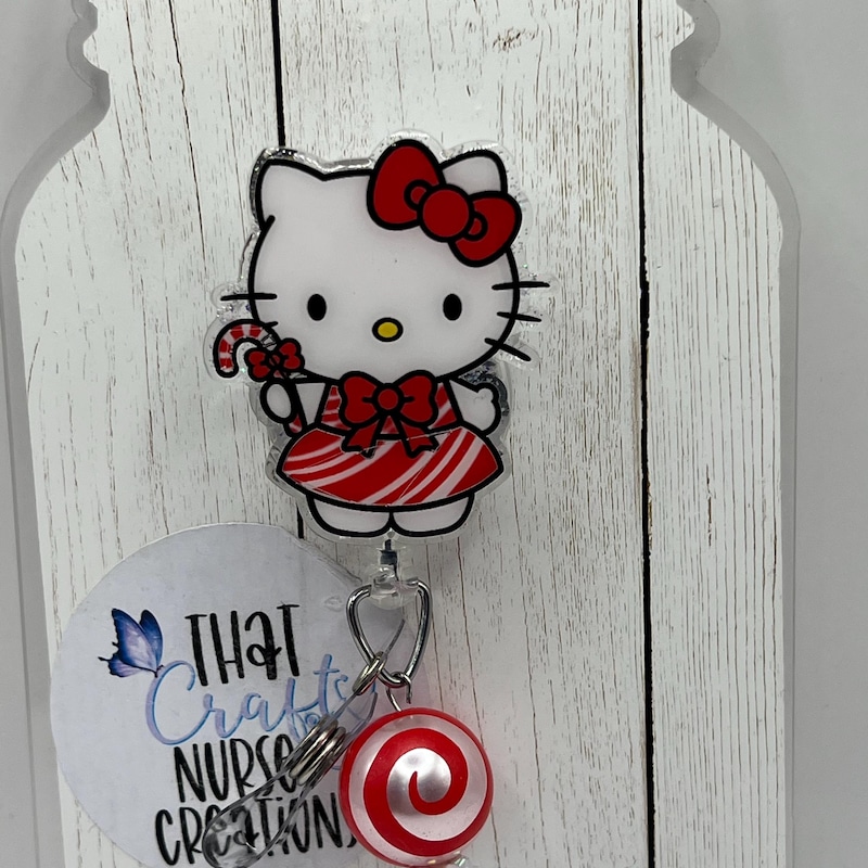 Beaded Back Badge Reel - Etsy