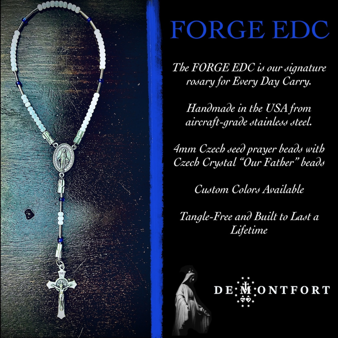 FORGE EDC Signature Custom Rosary - Etsy