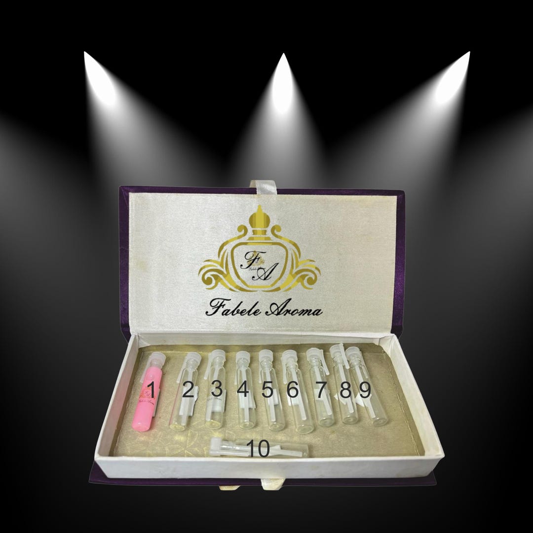 Perfume Oil Discovery Set for Men and Women |sample Set of 10 and 15 | Alcohol-free Attar Oil ...
