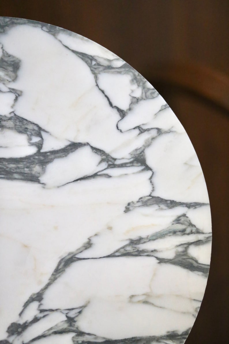 Marble End Table - Etsy