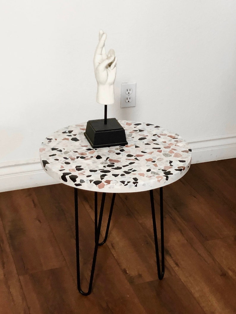 Terrazzo Side Table - Etsy