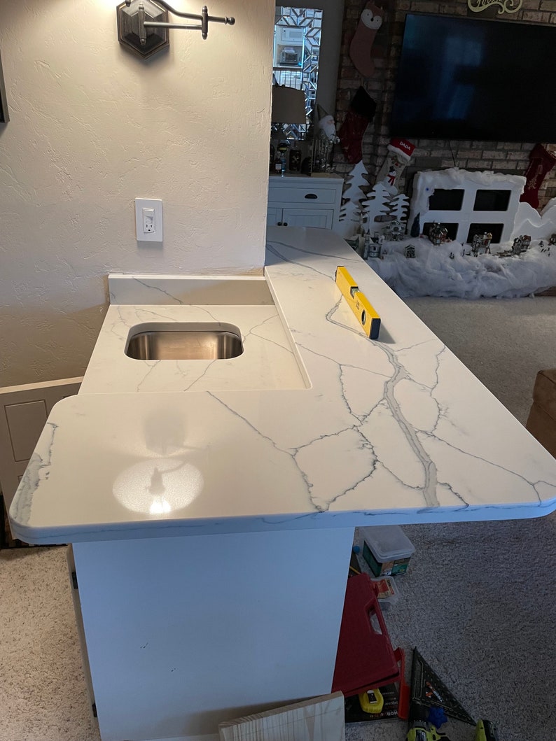 Cut to Size Quartz Countertops - Etsy