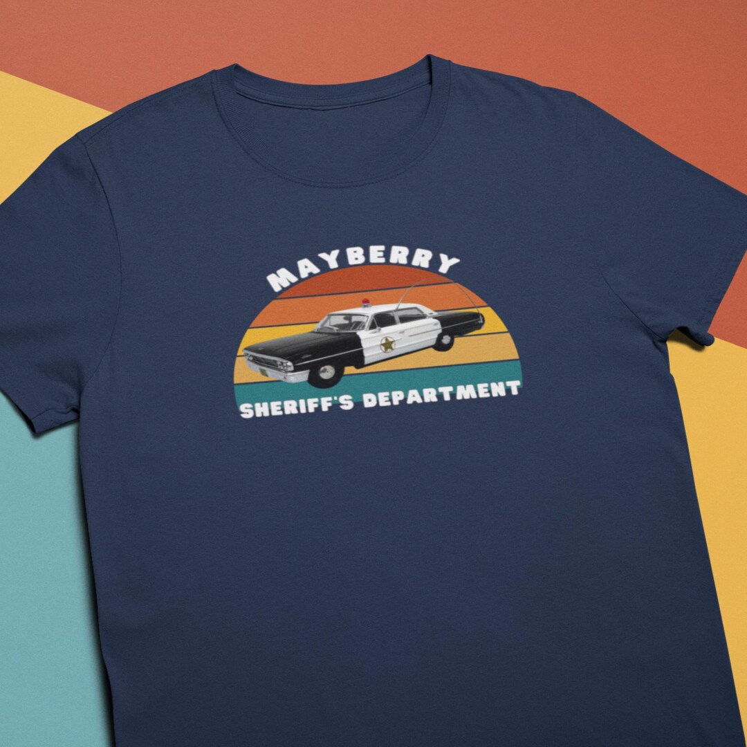 Mayberry Sheriff's Car, T-shirt - Etsy
