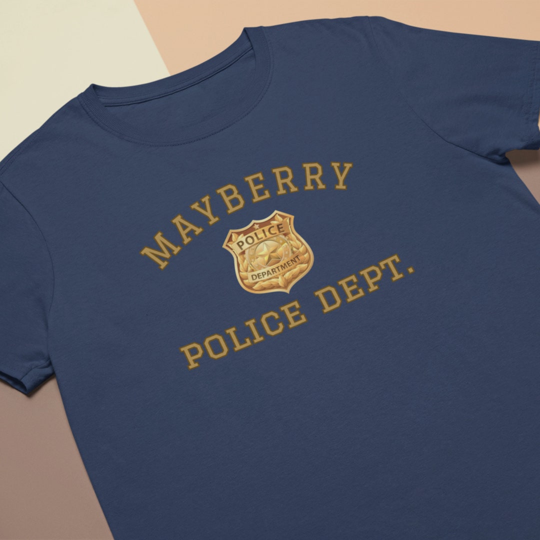 Mayberry Police Department, T-shirt - Etsy