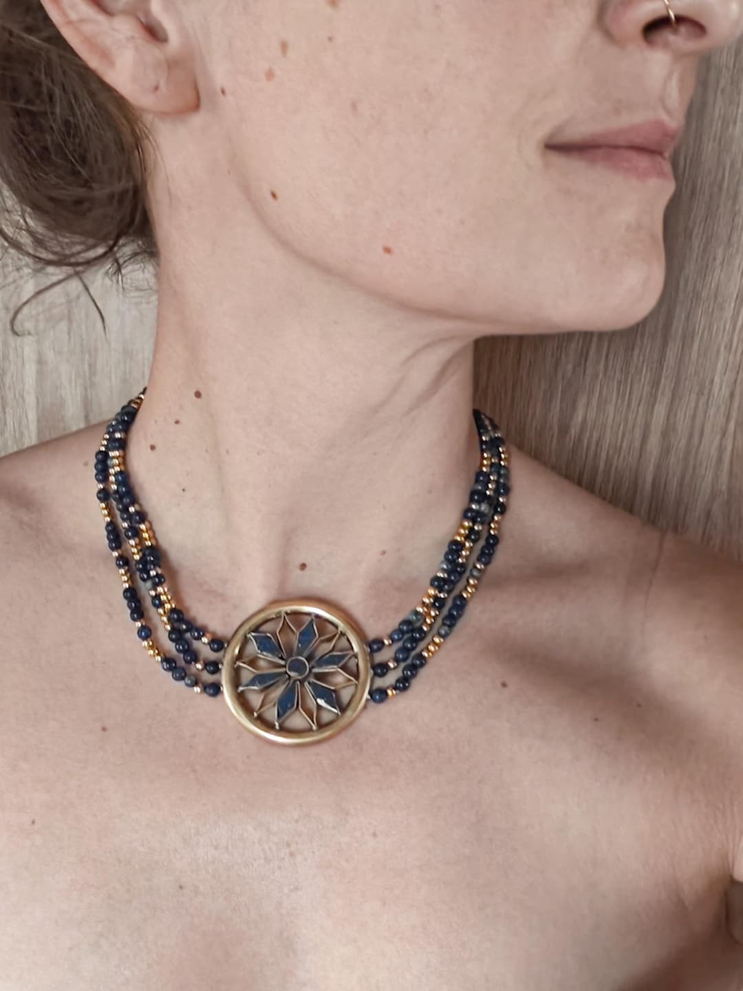 Queen Puabi Necklace – Inspired by Ancient Mesopotamia - Etsy