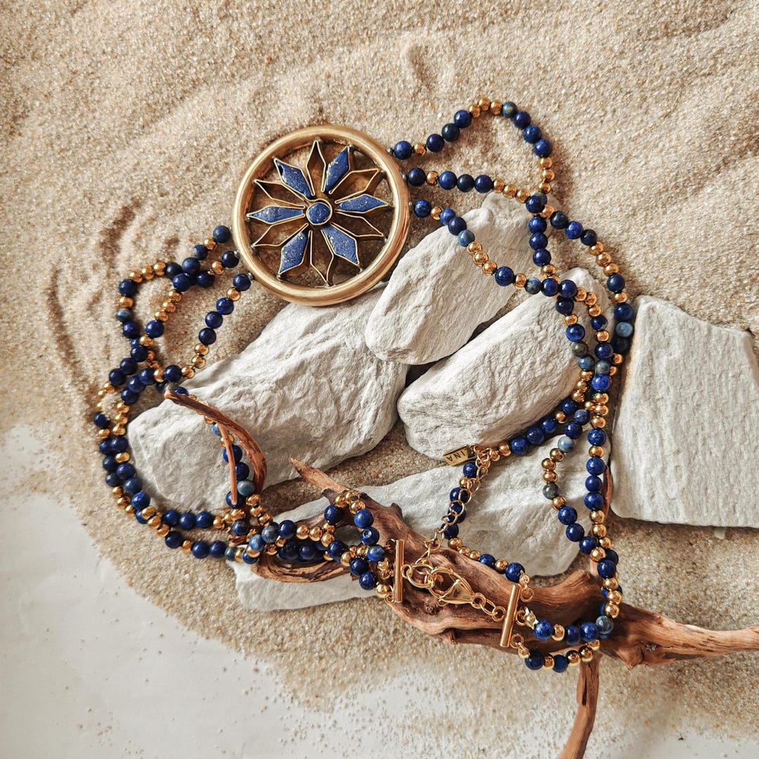 Queen Puabi Necklace – Inspired by Ancient Mesopotamia - Etsy