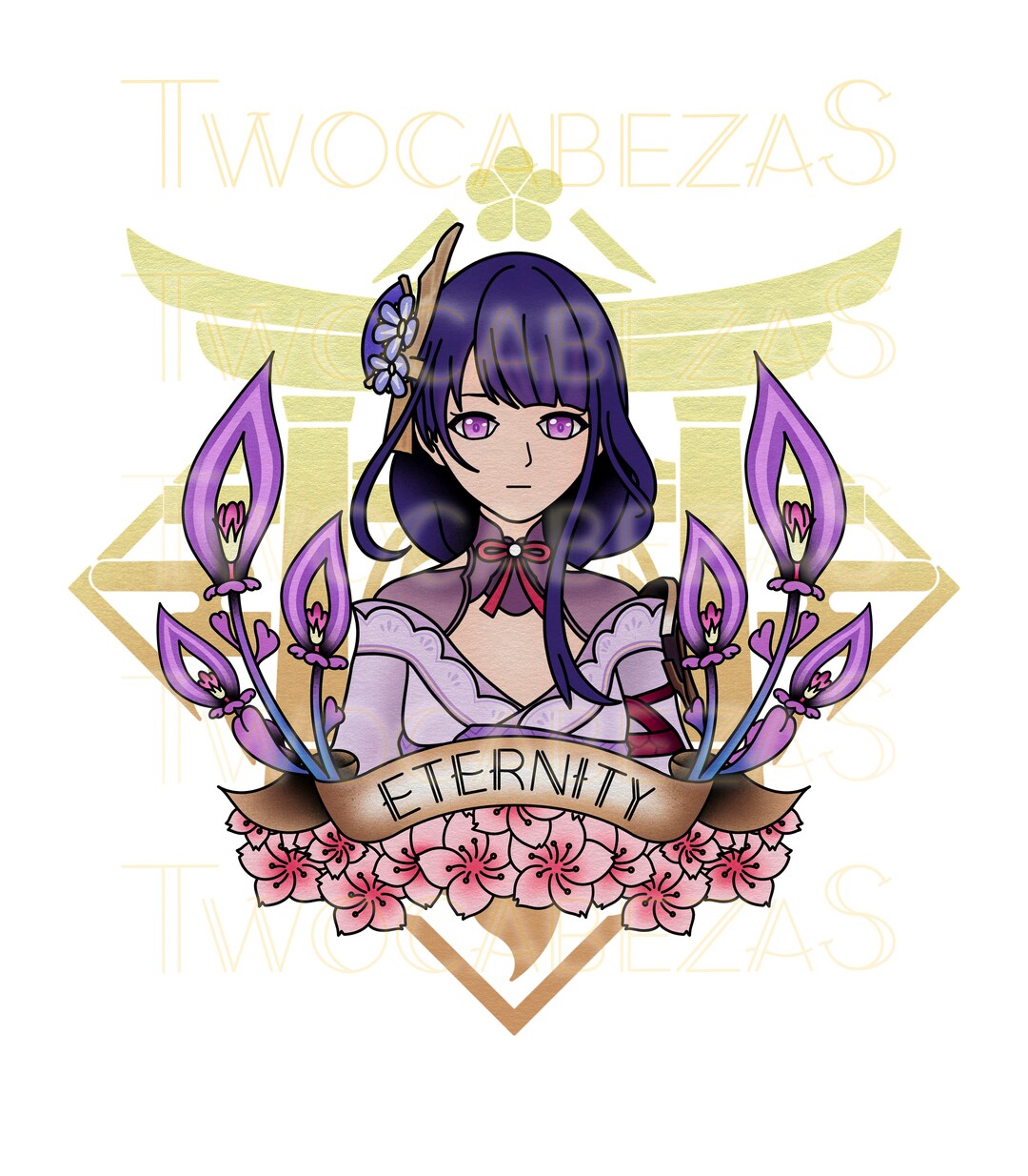 Raiden Shogun Genshin Impact - Etsy