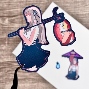 Yokai - STICKER SET - Matte Waterproof Vinyl - Etsy