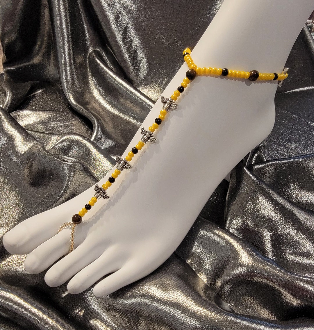 Bumble Bee Barefoot Sandals - Etsy