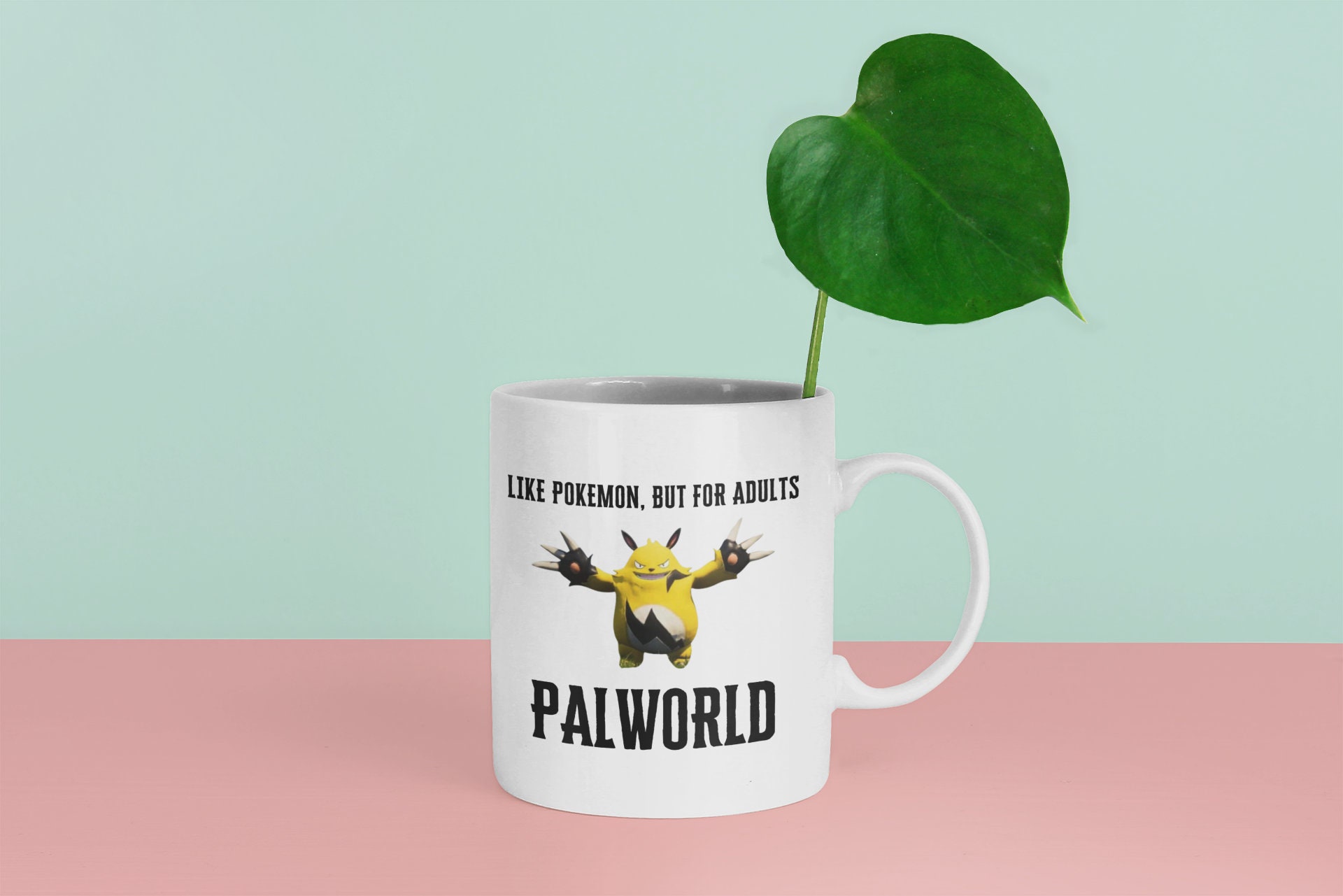 Palworld Merch Like Pokemon but for Adults Coffee Cup, Palworld Merch ...