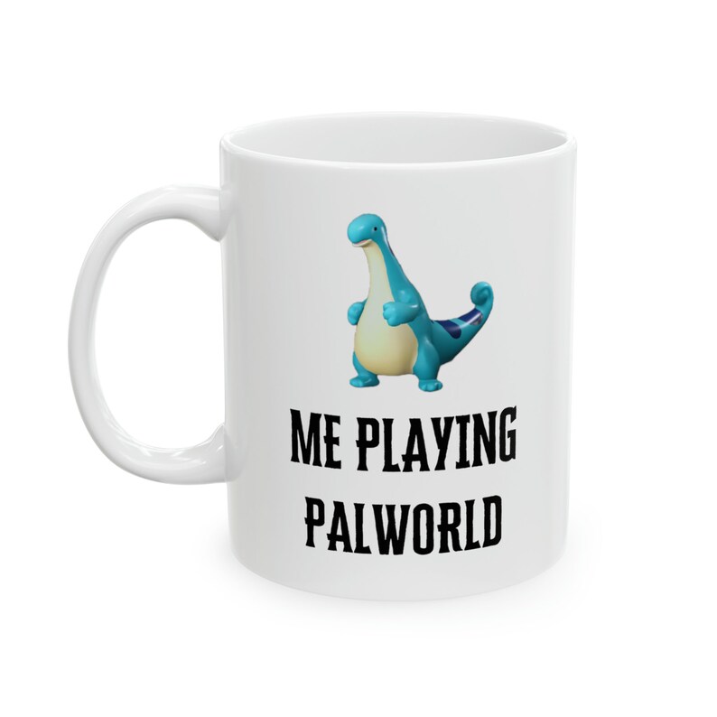Palworld Merch Relaxaurus Depresso Coffee Cup, Palworld Merch for ...