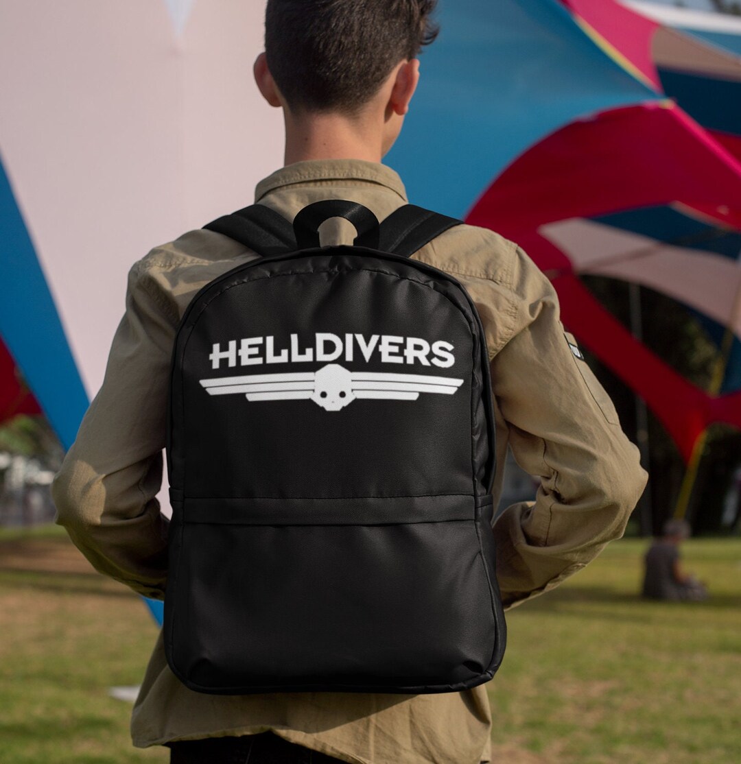Helldivers 2 Helldivers Backpack, Helldiver Merch, Helldiver Game, Merch for Gamer - Etsy