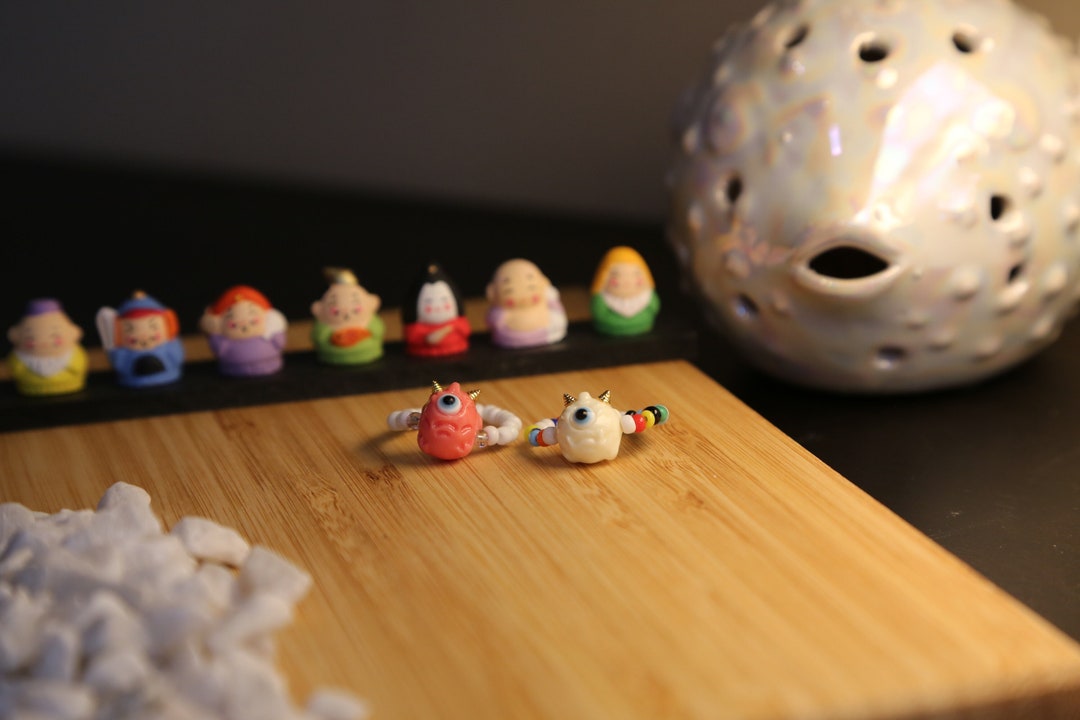 Cute Monster Ring-monster Ring-lucky Ring-gift for Her-little Ring ...