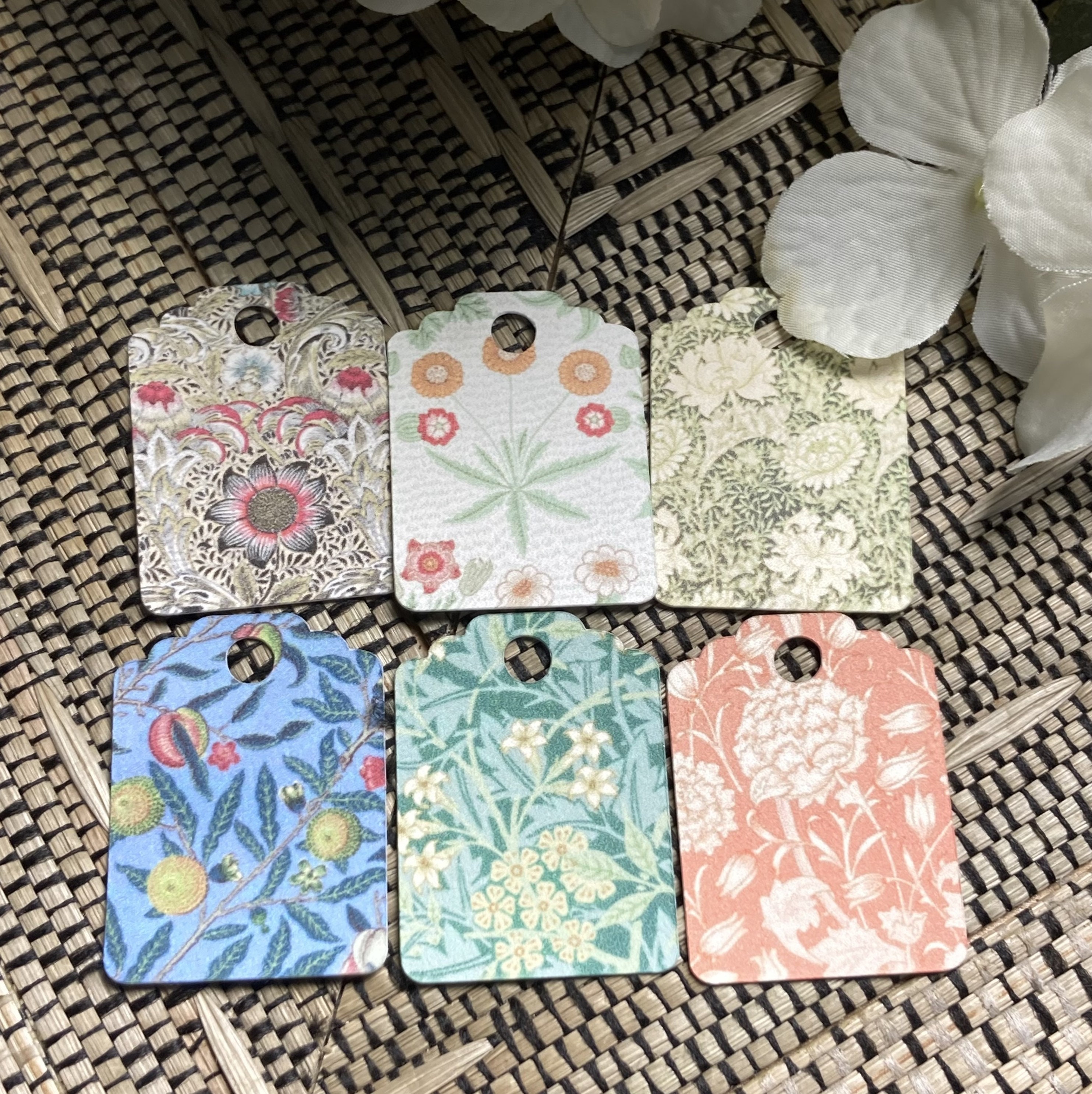 Small Tags, Gift Tags, Vendor Tags, Jewelry Tags, Blank Tags, William ...