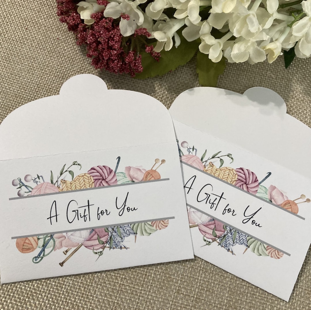 Gift Card Holder, Gift Card Envelope, Gift Card Holder for Crafters ...