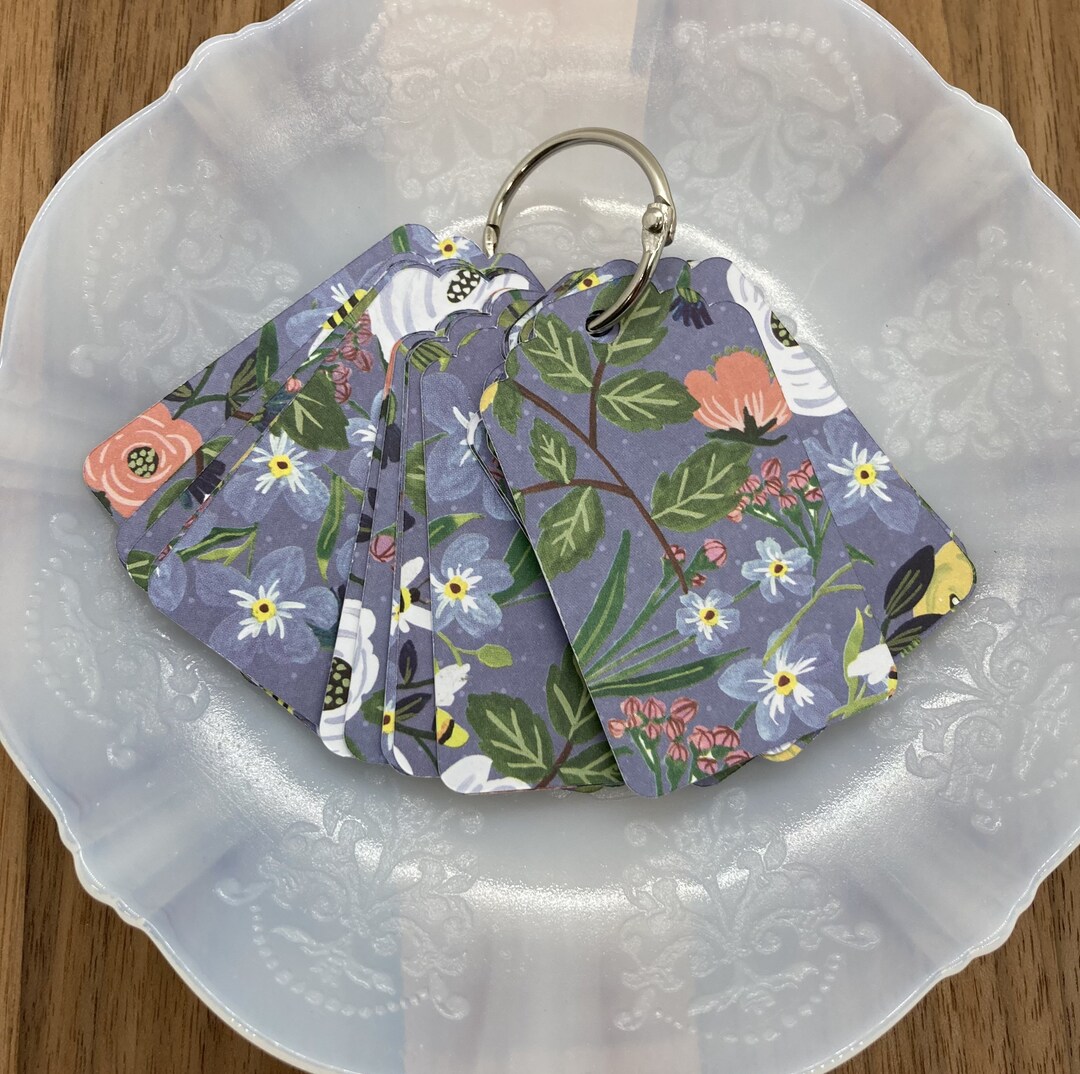 Floral Gift Tags, Spring Flowers, Business Hang Tags (set of 24) - Etsy