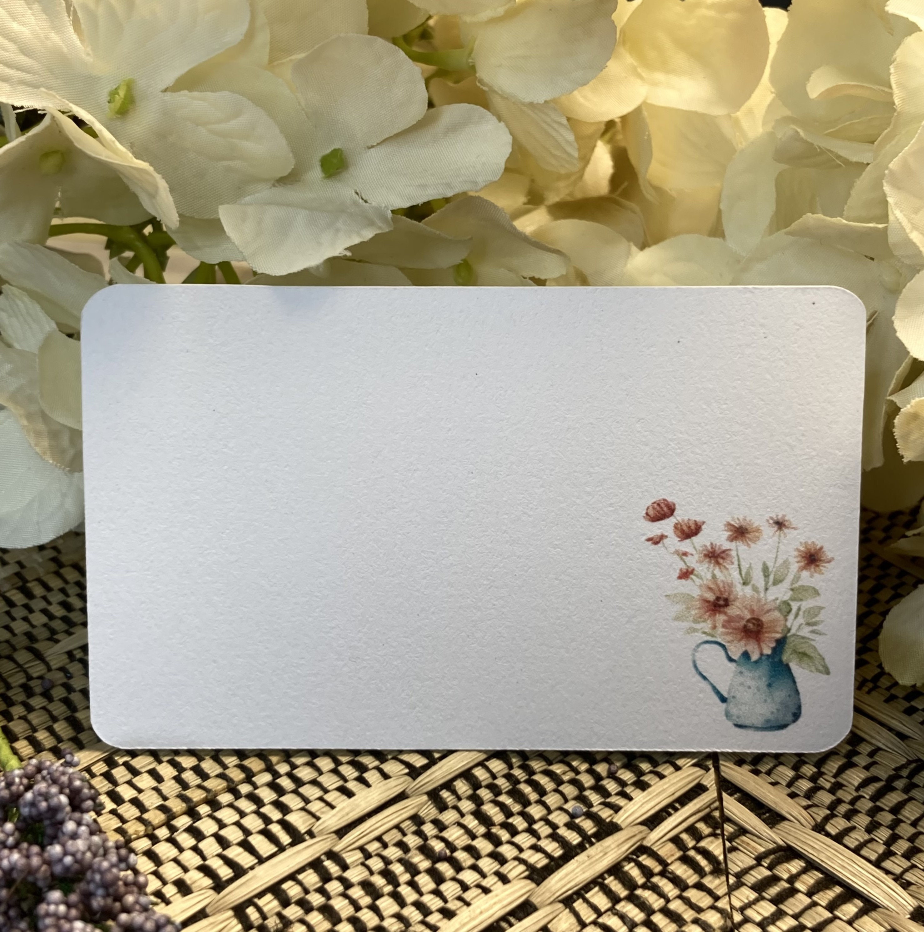 Blank Card, Thank You Card, Appreciation Card, Small Business ...