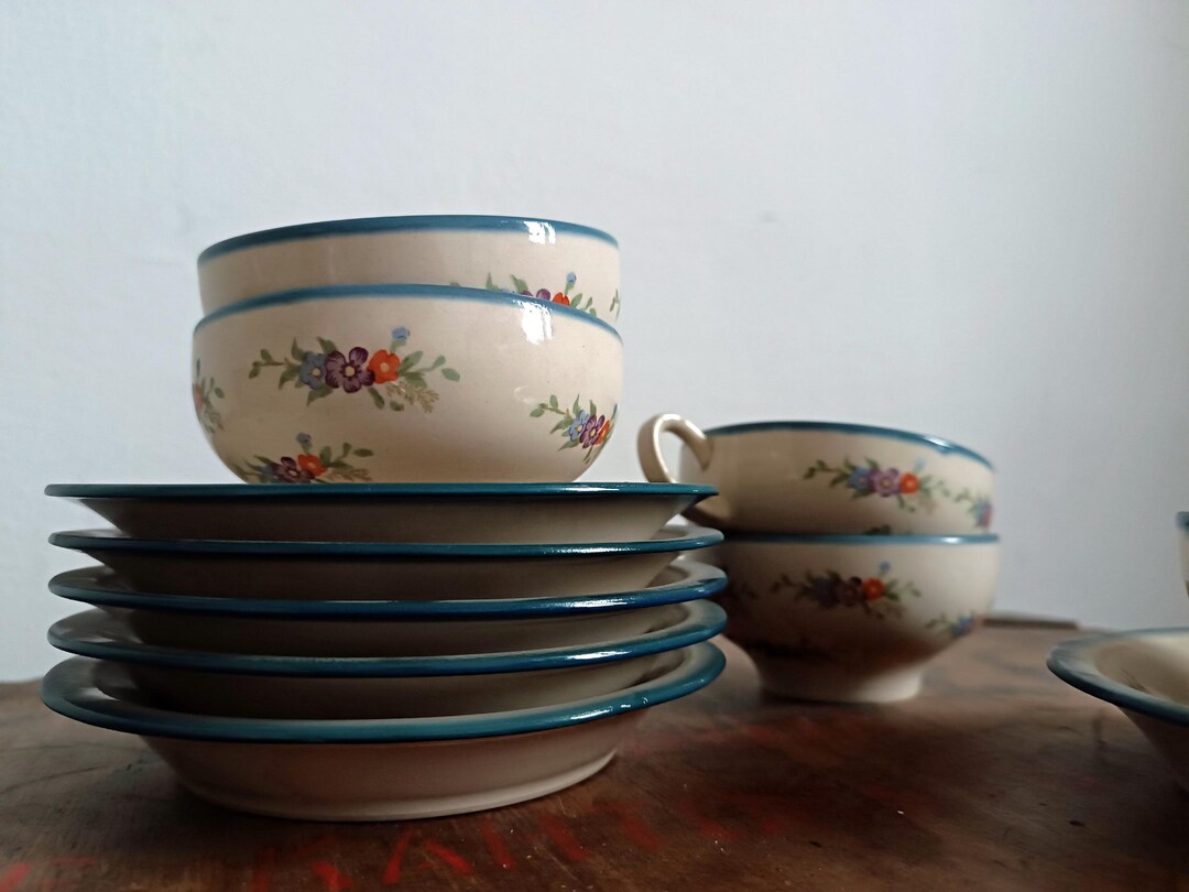 Saba Chodzież Tea Set Classic Elegance - Etsy