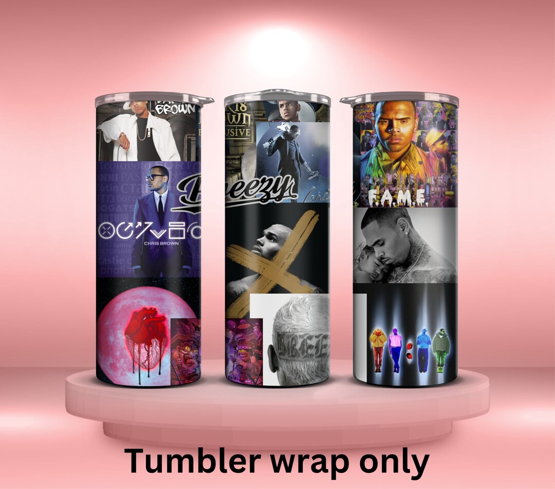 Breezy Tumbler Wraps, Seamless Tumbler Wrap, Music Tumbler Wrap ...
