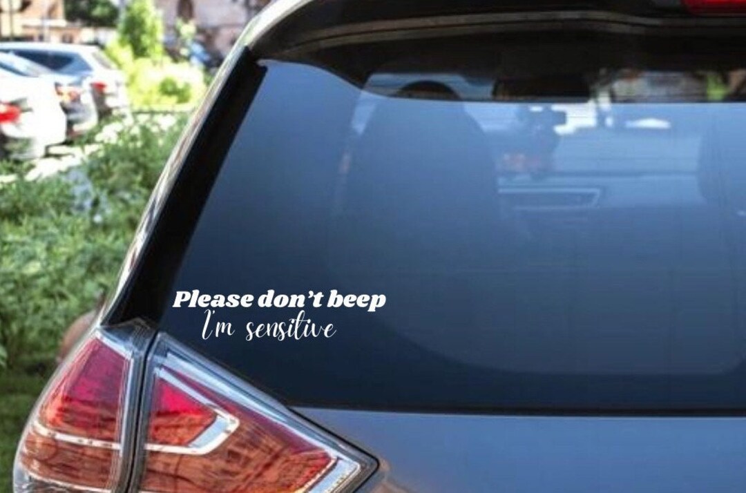 Vinyl Car Sticker Car Sticker Car Accessories Car Stickers Please Dont ...