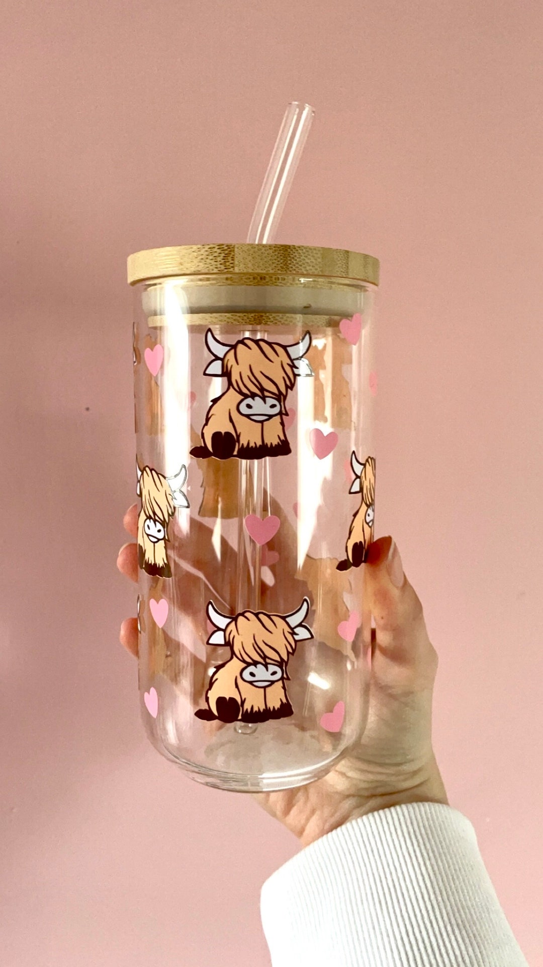 Highland Cow Glass Highland Cow Libby Glass Highland Cow Highland Cow ...