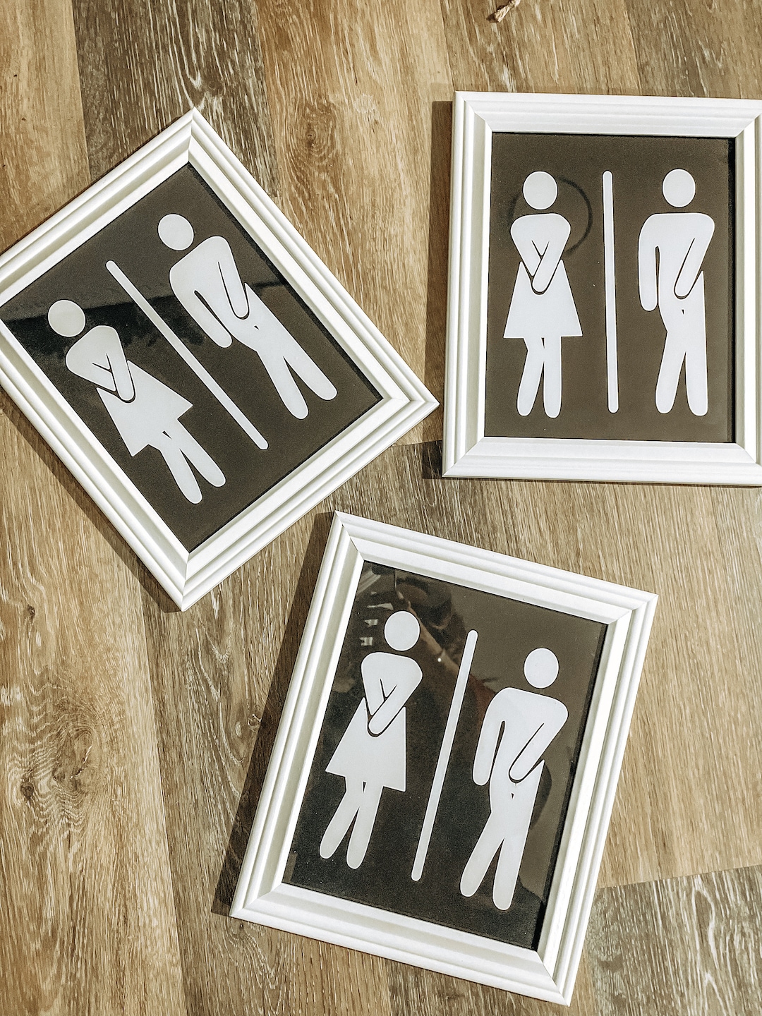 Cutest Bathroom Sign - Etsy
