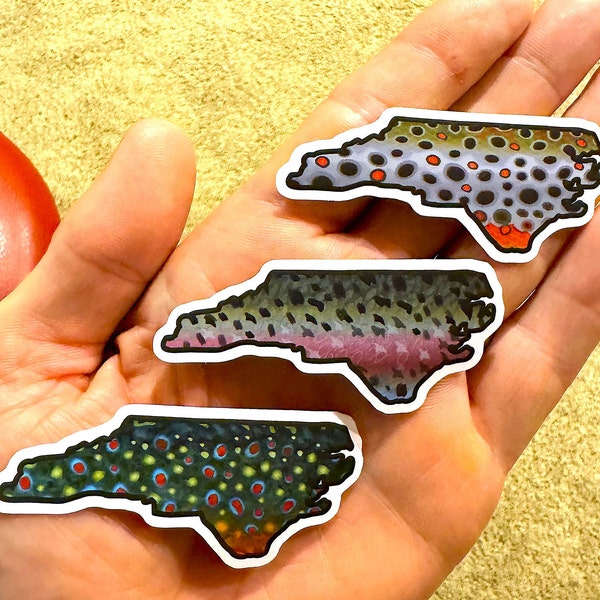 Fly Fishing Sticker - Etsy