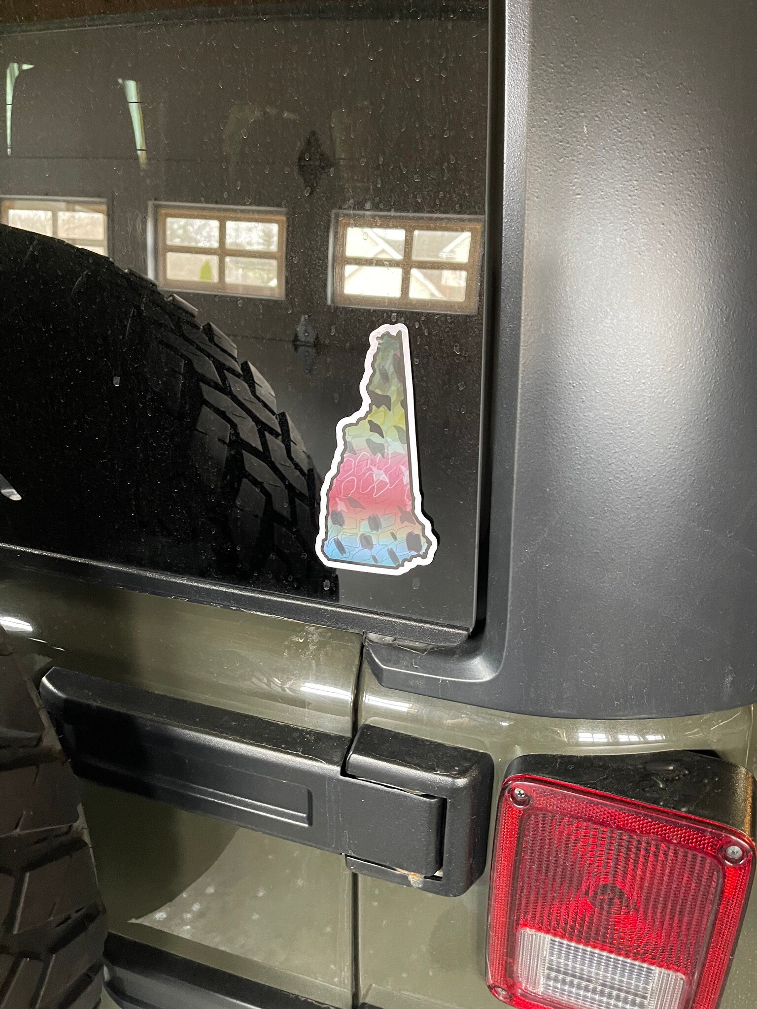 New Hampshire 3-sticker Set Fishing Bumper Sticker Decal Set Waterproof ...